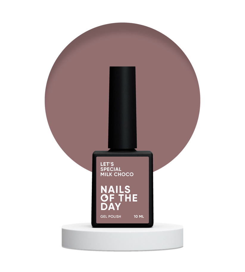 NAILSOFTHEDAY Gel Polish Let's special Milk Choco – Oopsnailsbcn